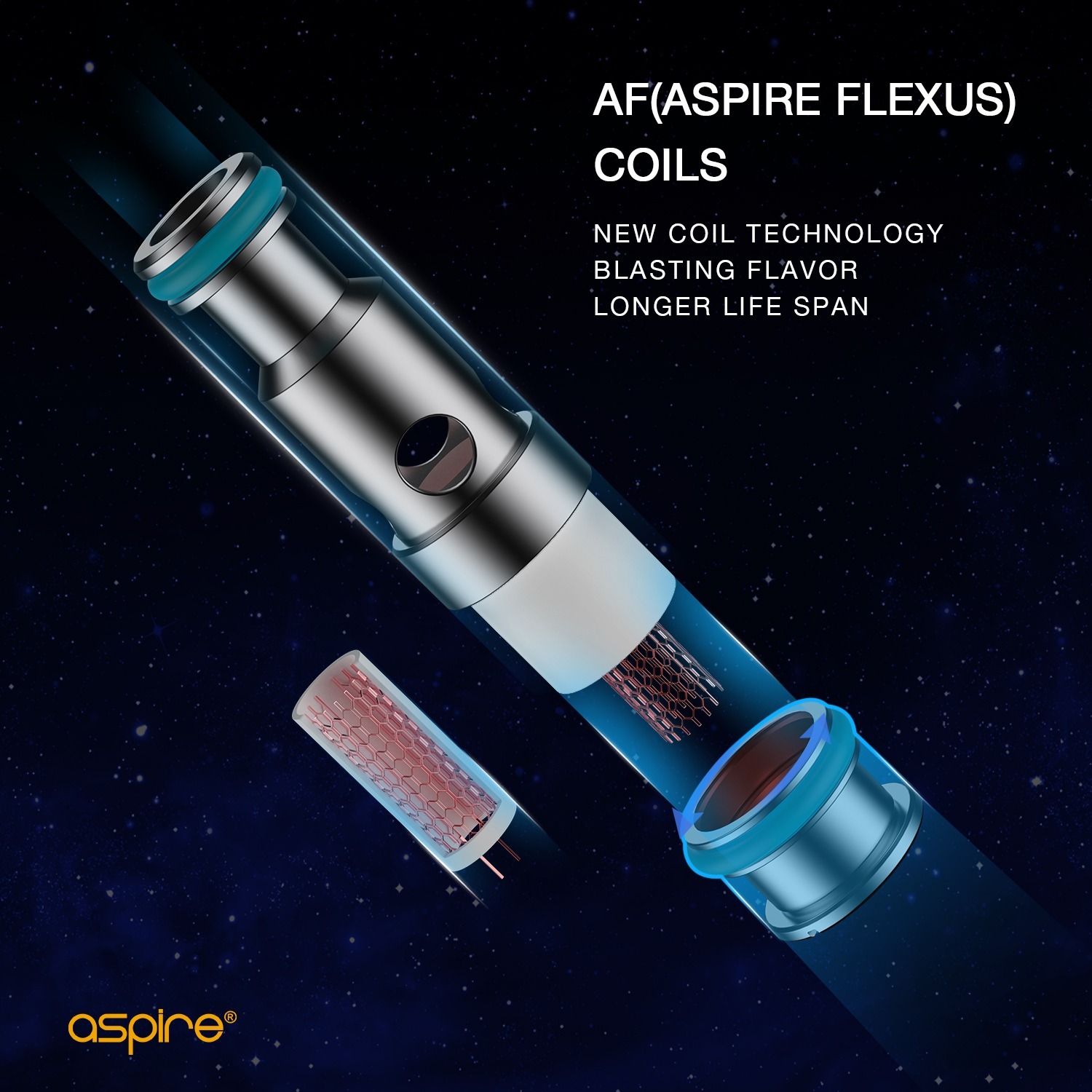 Aspire Flexus Q Replacement Coil - Vapeys NZ - Fast Shipping | Premium ...