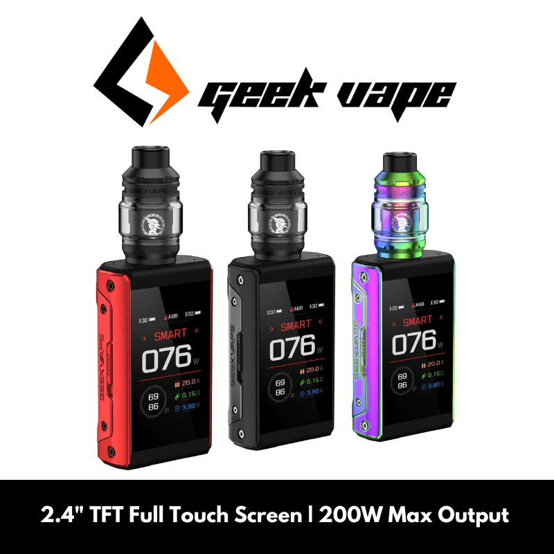 Geekvape -T200 Touch - Mod Kit - Vapeys NZ - Fast Shipping | Premium ...