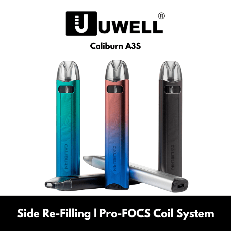 UWELL Caliburn A3S Device - Vapeys NZ - Fast Shipping | Premium Vape ...