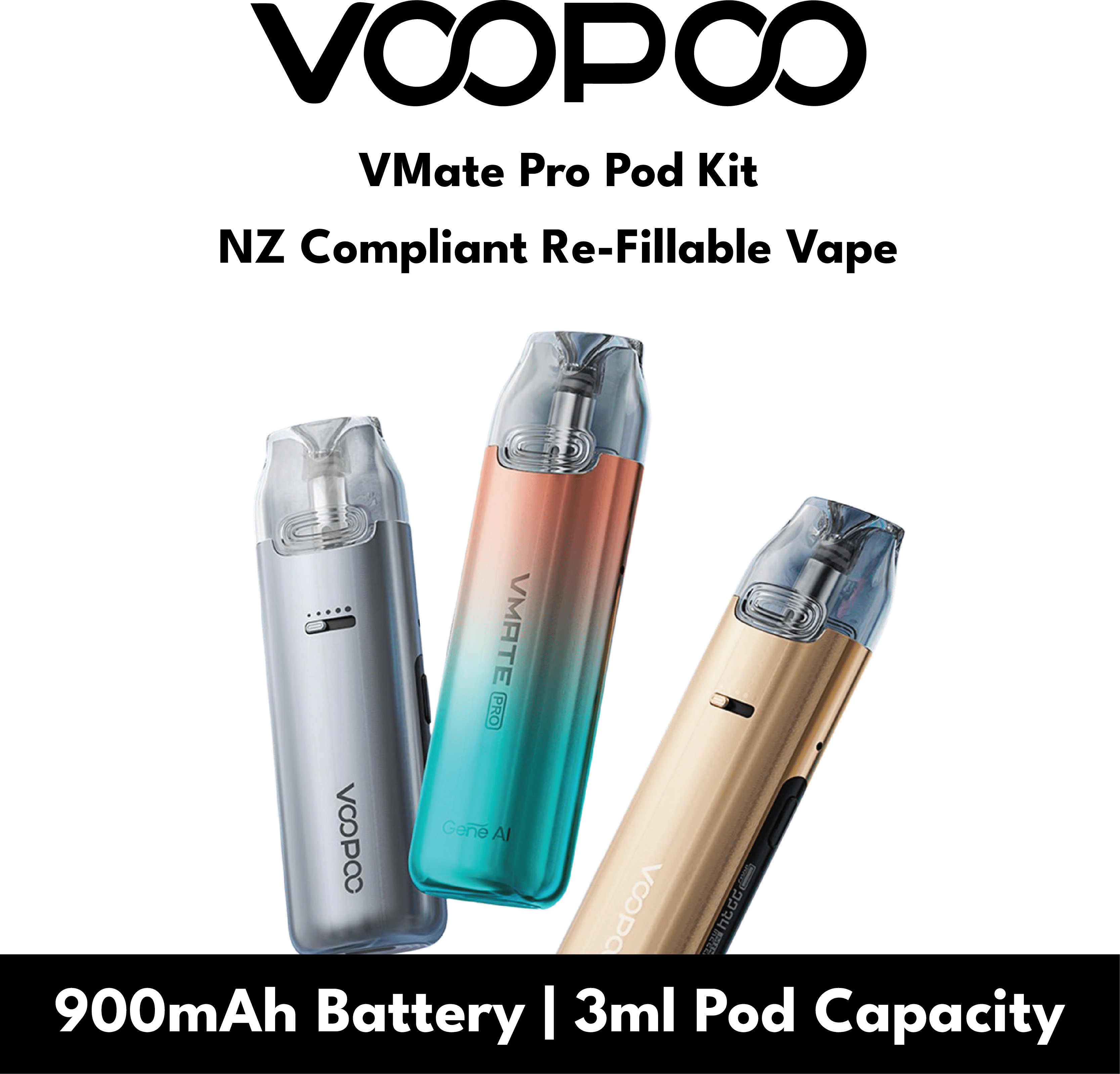 Voopoo - V Mate Pro - 900mAh - Starter Kit - Vapeys NZ - Fast Shipping | Premium Vape Stores ...