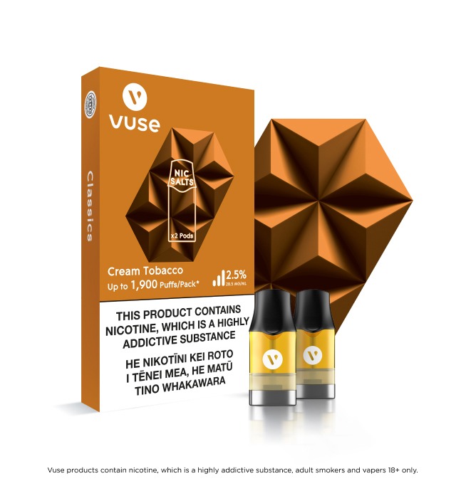 Vuse - eLiquids - Tobacco (Velvet Edition) - 2.5% (28.5mg/ml) - Vapeys ...