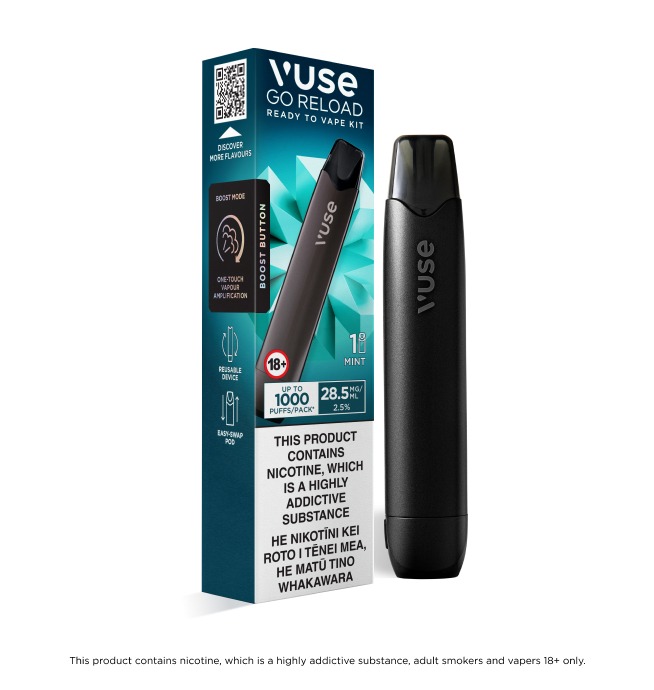 VUSE GO Reload 950 - 1 Batttery + 1 Pod - Vapeys NZ - Fast Shipping ...