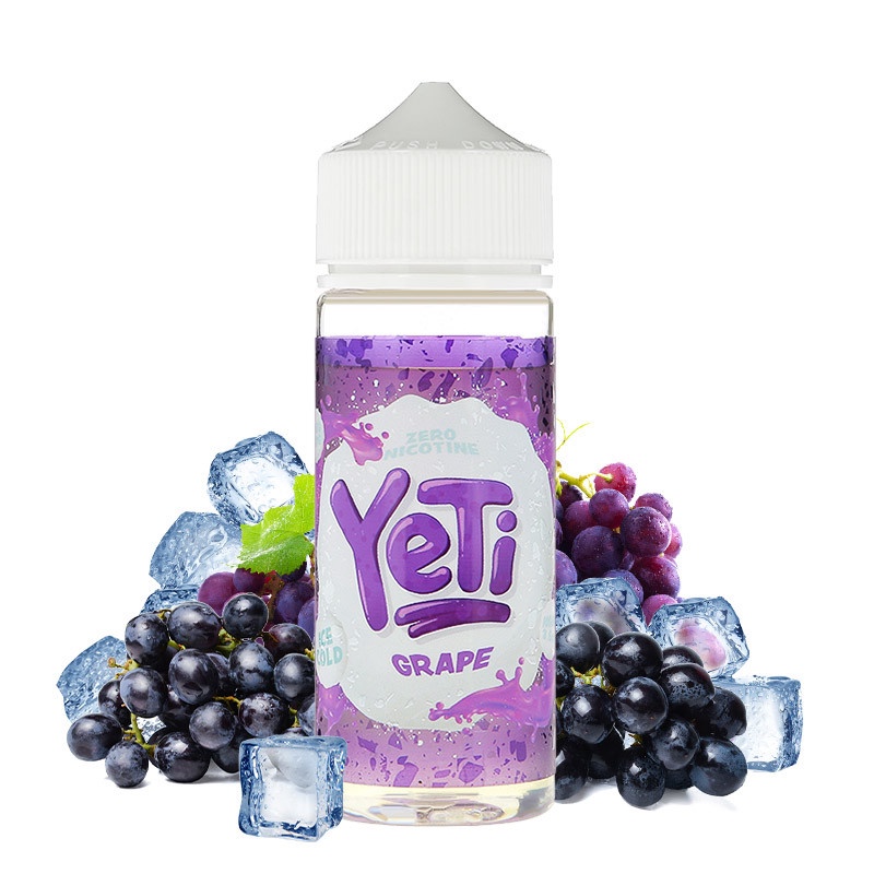 Yeti E Liquid 100ml 0 3mg 14 Flavours Vapeys Nz Fast Shipping