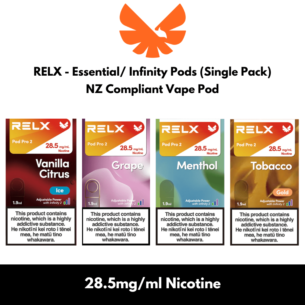 RELX Essential/Infinity Pod (Single) - Replacement Pod for Relx ...