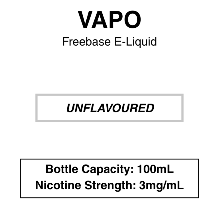 VAPO E-Liquid 100ml - 3mg - Vapeys NZ - Fast Shipping | Premium Vape ...