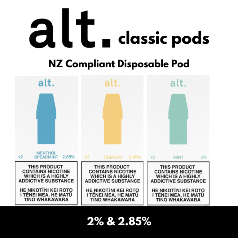 Alt Classic Pods - Pack of 2 - Vapeys NZ - Fast Shipping | Premium Vape ...