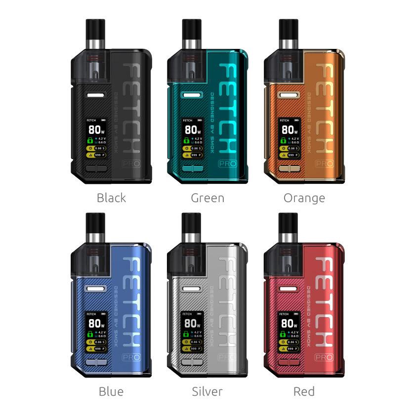 SMOK Fetch Pro 80W Kit with adjustable voltage and external battery* no ...