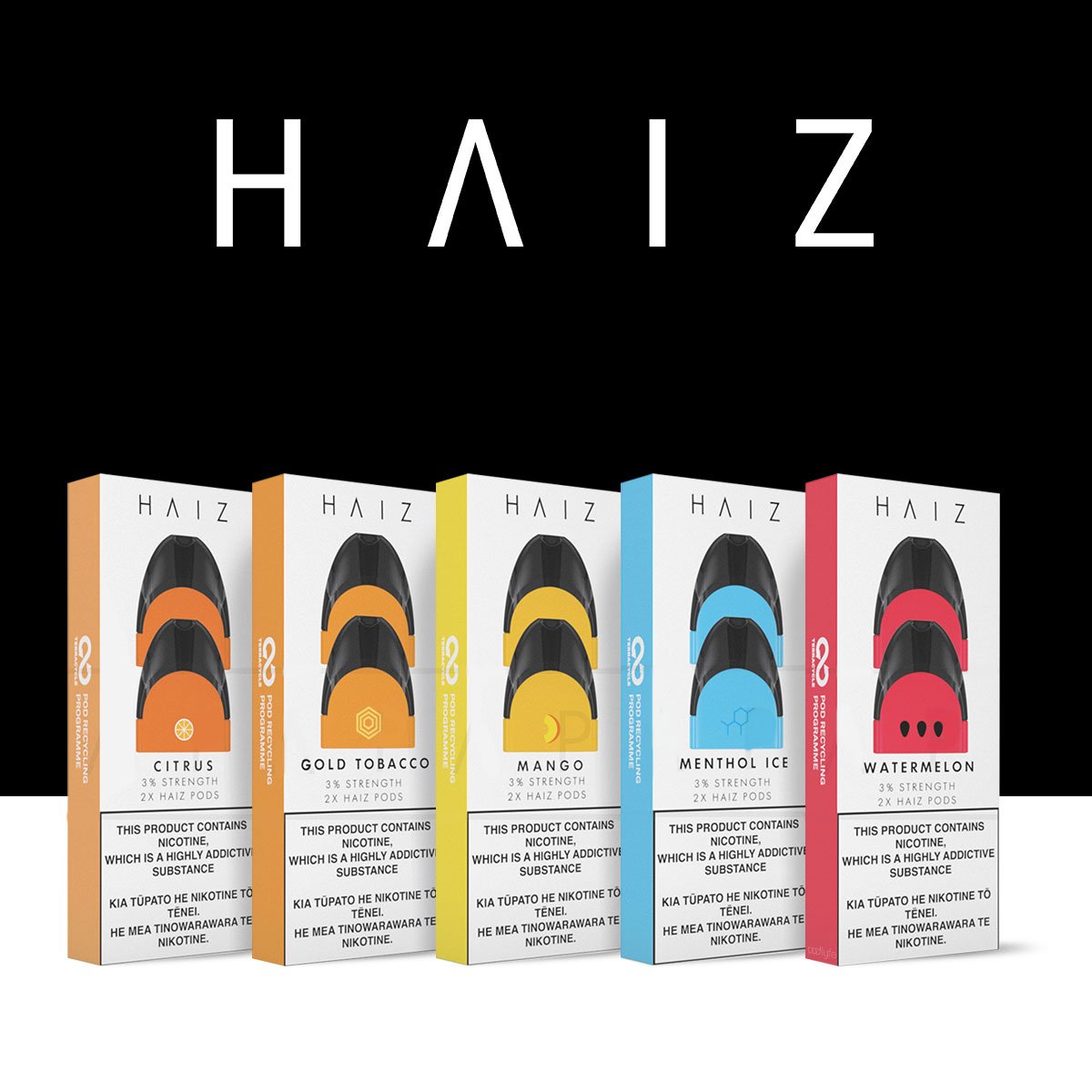 HAIZ Replacement PODS - 2 Pack - Vapeys NZ - Fast Shipping | Premium ...