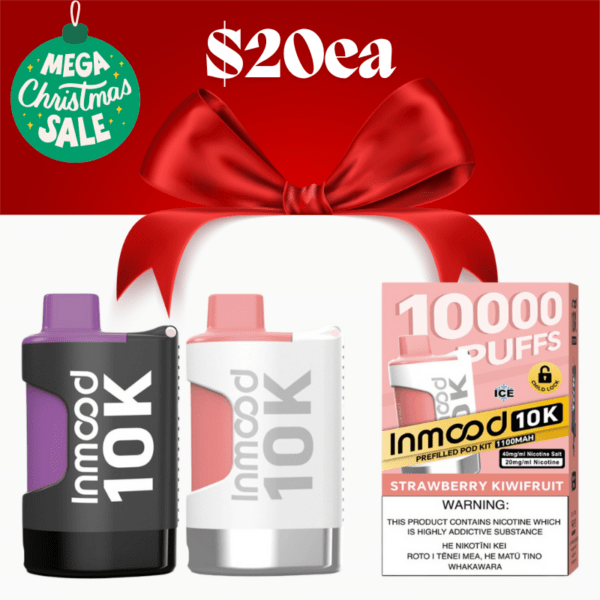 Inmood Switch Pod Vape Kit with reusable battery - 5000 Puffs - 40mg ...