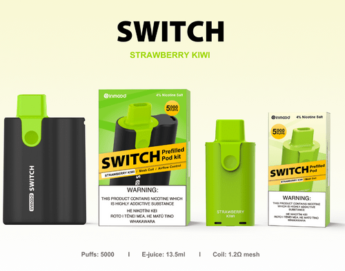 Inmood Switch Disposable Pod Vape Kit with reusable battery - 5000 ...