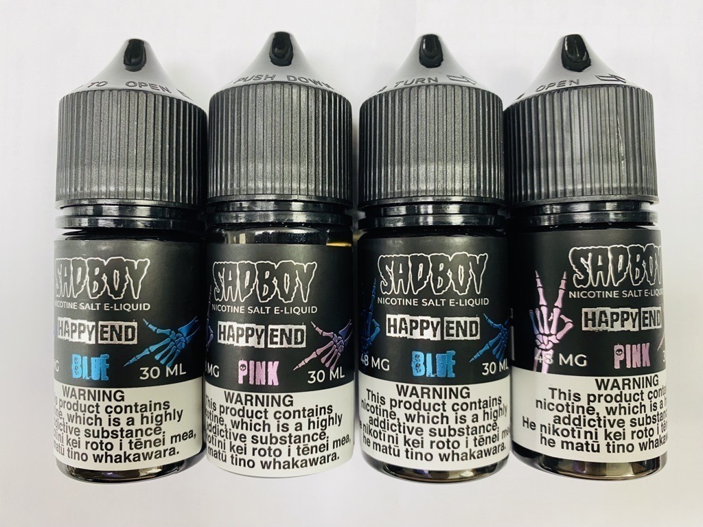 Sadboy Happy End - Nic Salt E-liquid 30ml-28/48 mg - Vapeys NZ - Fast ...