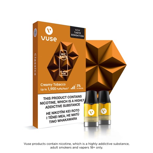 Vuse epod - Creamy Tobacco - Vapeys NZ - Fast Shipping | Premium Vape ...