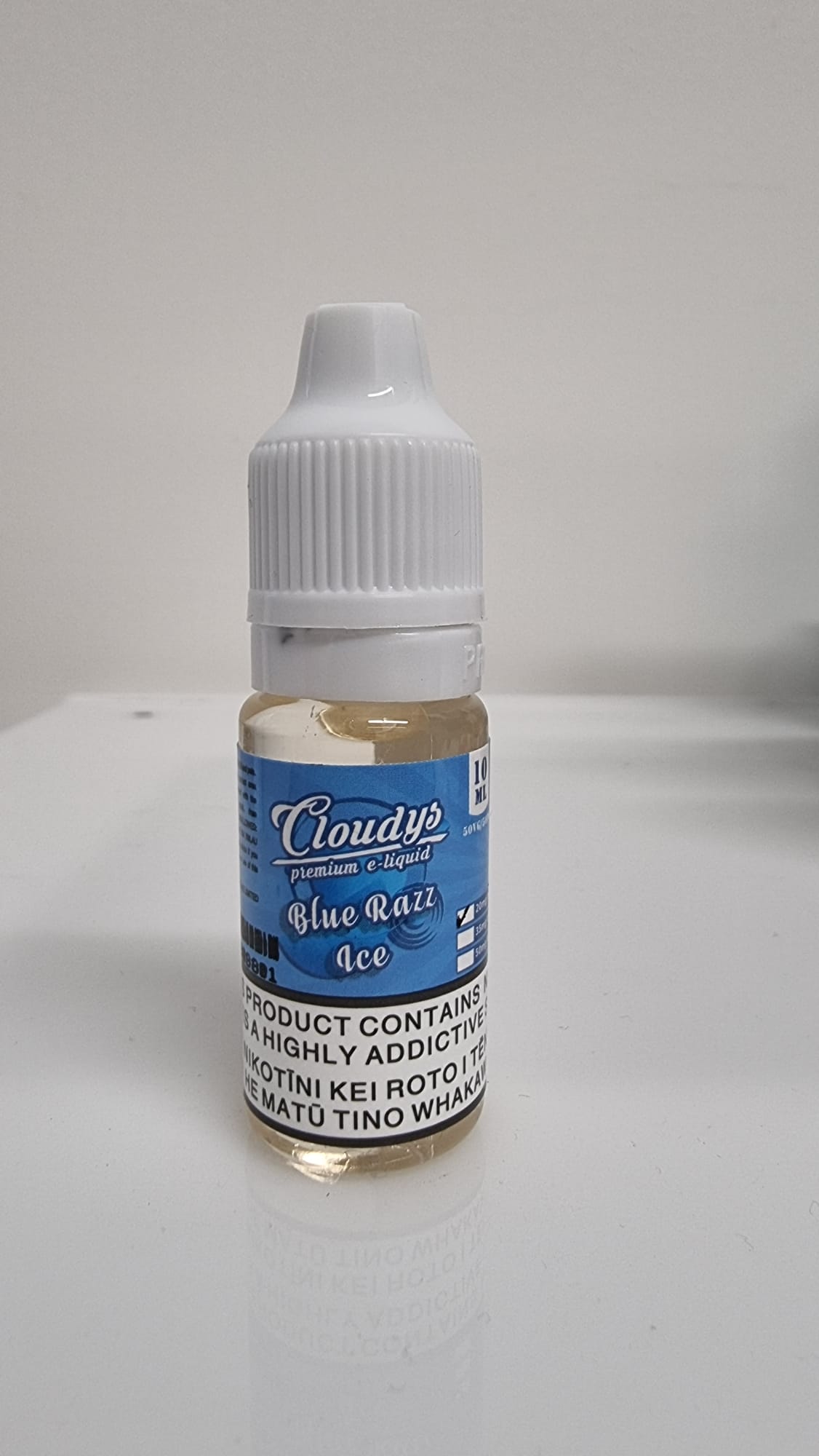 Blue Razz Ice - Cloudys Premium E- Liquid Nic Salt 10 ml - Vapeys NZ - Fast Shipping | Premium ...