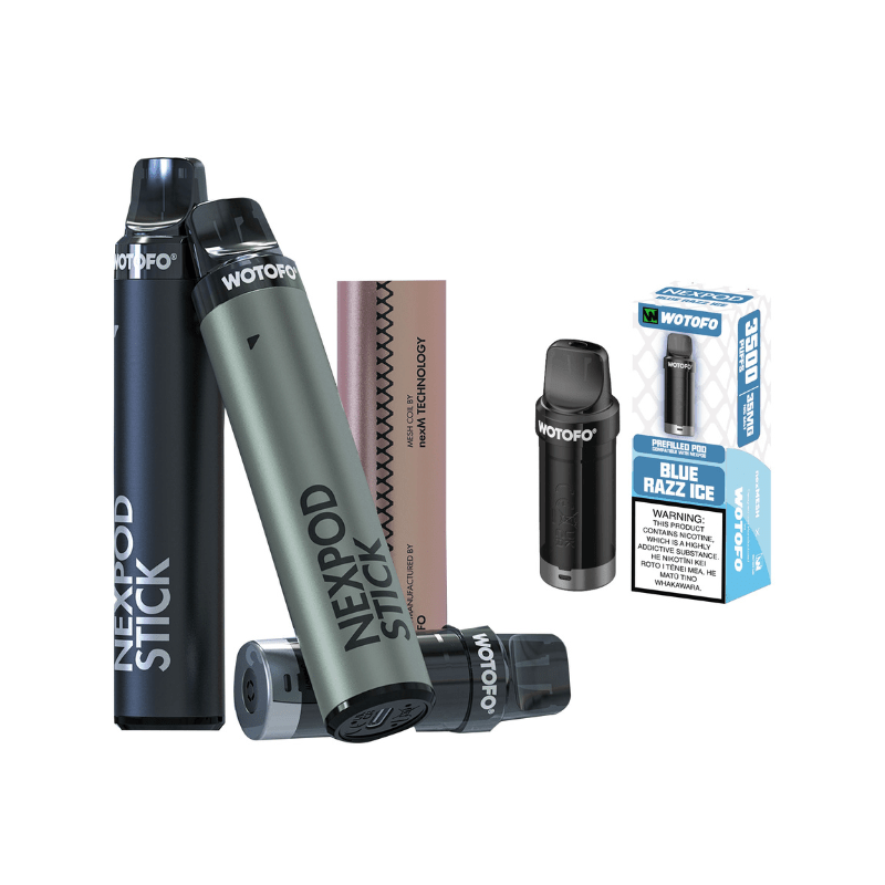 Wotofo-nexPOD Stick-Kit-3500 Puffs-20mg/ml Nicotine-Disposable Vape Pod ...