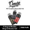 Cloudys Maxxpod - Disposable Replacement Pod - 17.5mg/ml Nicotine - Vapeys NZ - Fast Shipping ...