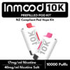 Inmood Switch Pod Vape Kit with reusable battery - 5000 Puffs - 40mg ...