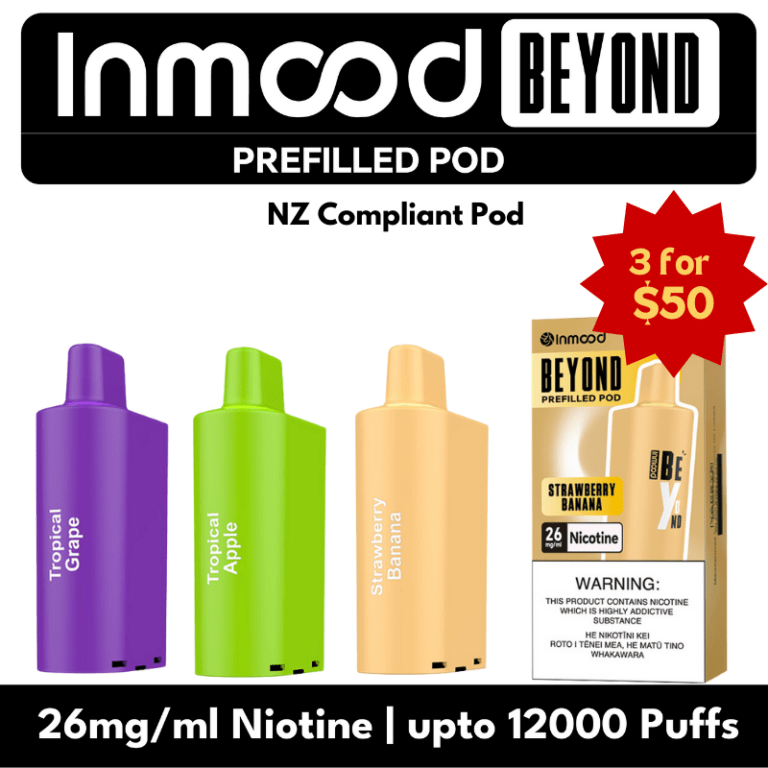 Inmood Switch Pod Vape Kit with reusable battery - 5000 Puffs - with ...