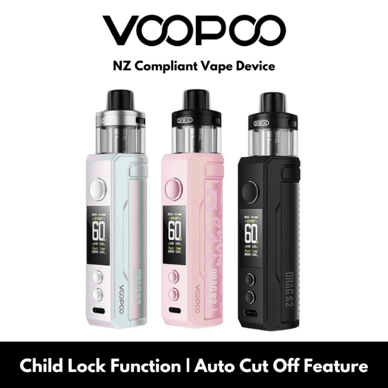 Voopoo - Drag S2 - Pod Mod - 5ml - Compatible with PnP X Coils - Vapeys ...