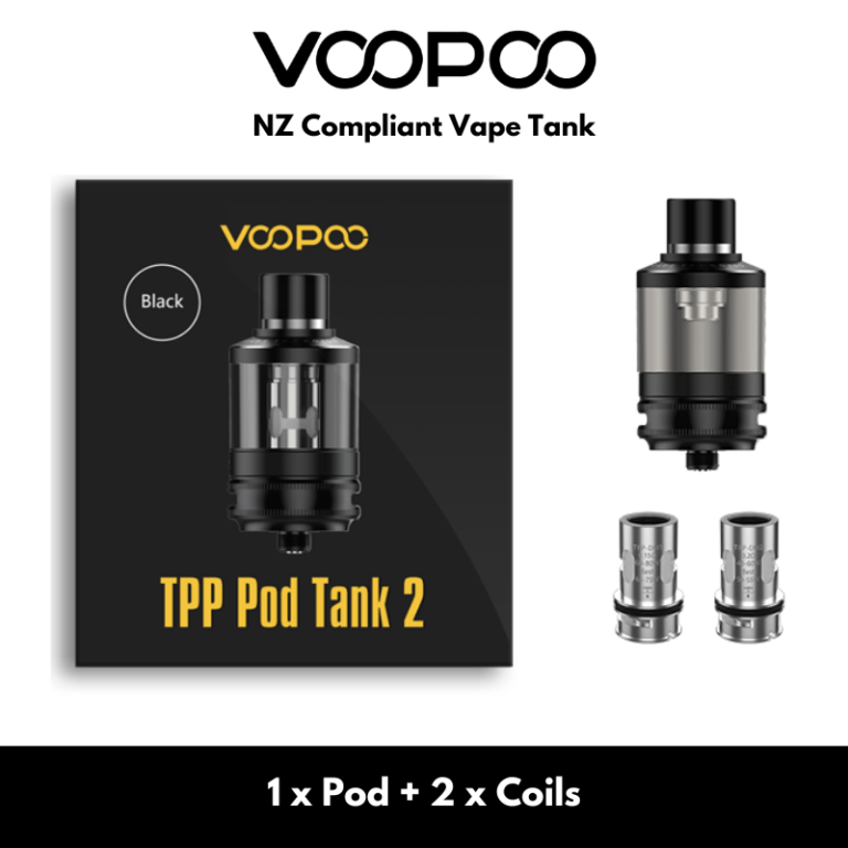 Voopoo - TPP Pod Tank 2 - 1 Pod + 2 Coils - Vapeys NZ - Fast Shipping ...