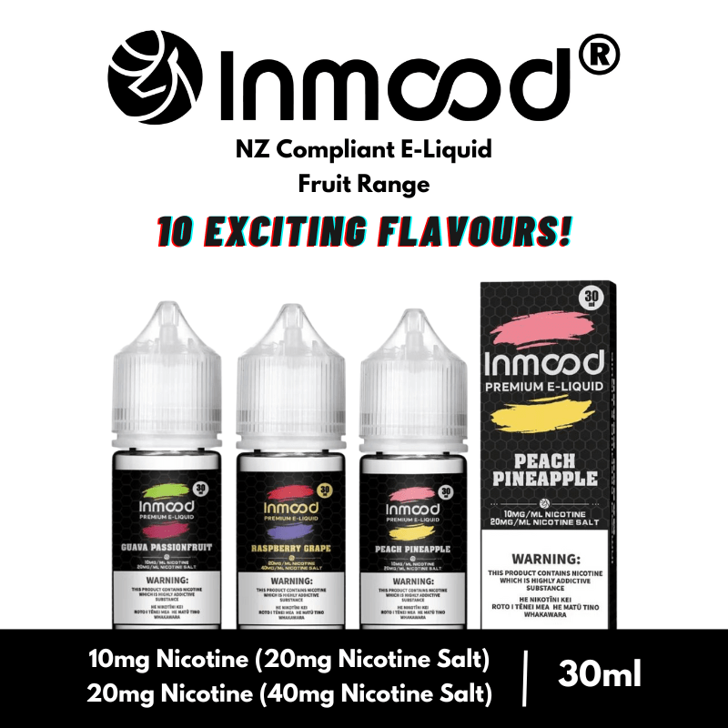 Inmood Premium E-Liquid - Fruit Range - 20mg/40mg Nicotine Salt - 30ml ...