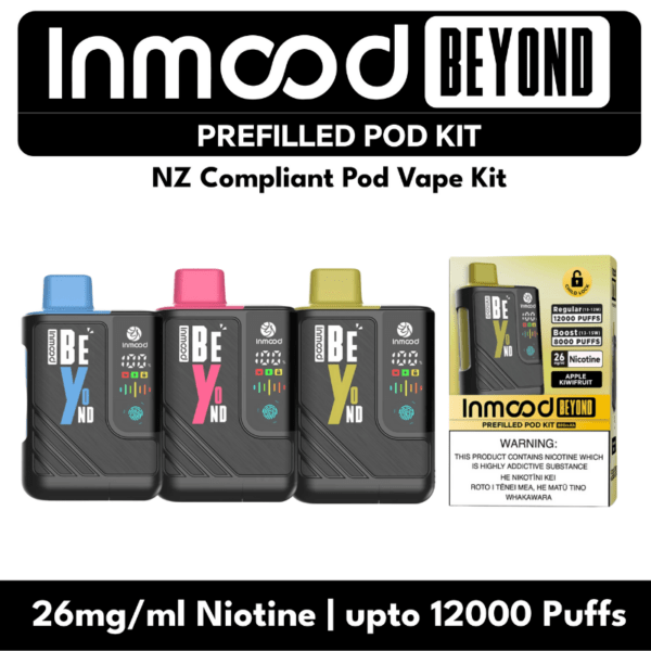 Inmood Switch Pod Vape Kit with reusable battery - 5000 Puffs - 40mg ...