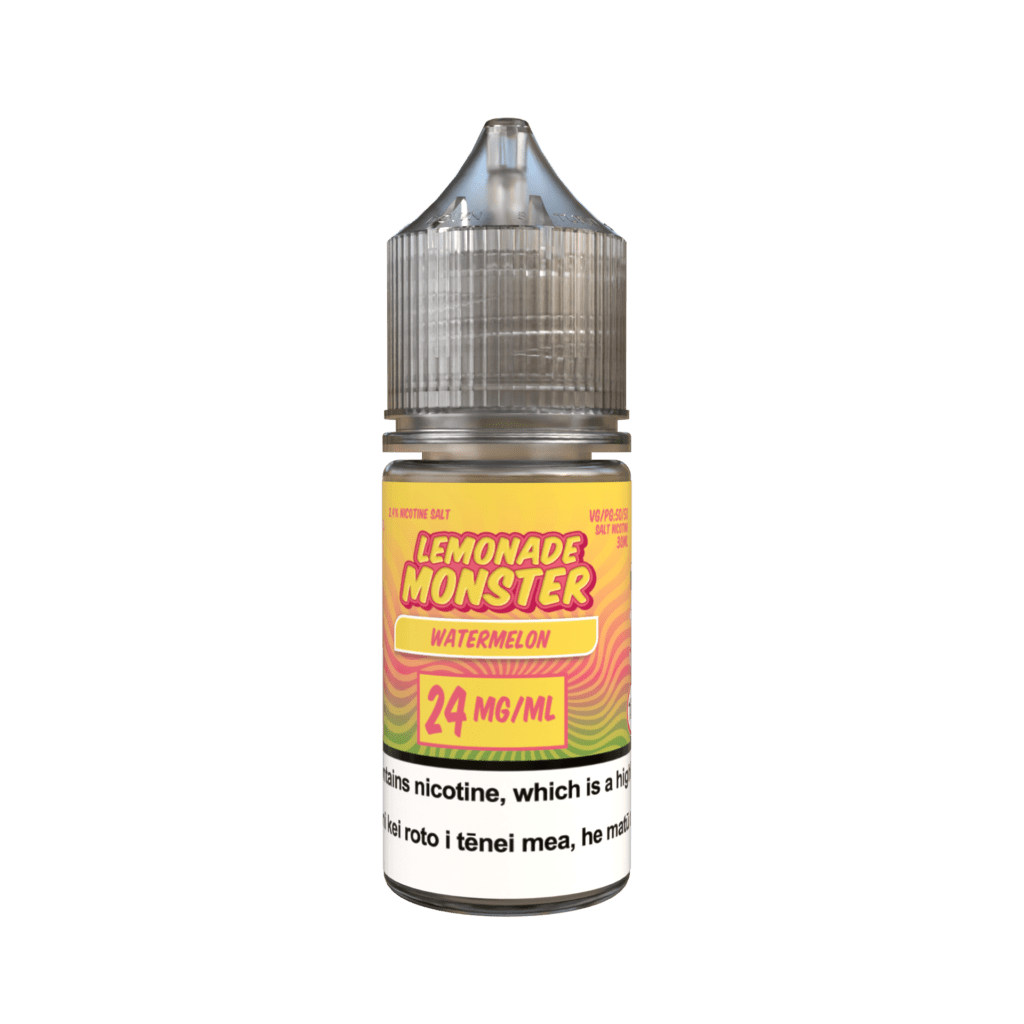 Watermelon (Lemonade Monster) - Nic Salt - 30ml - Vapeys NZ - Fast ...