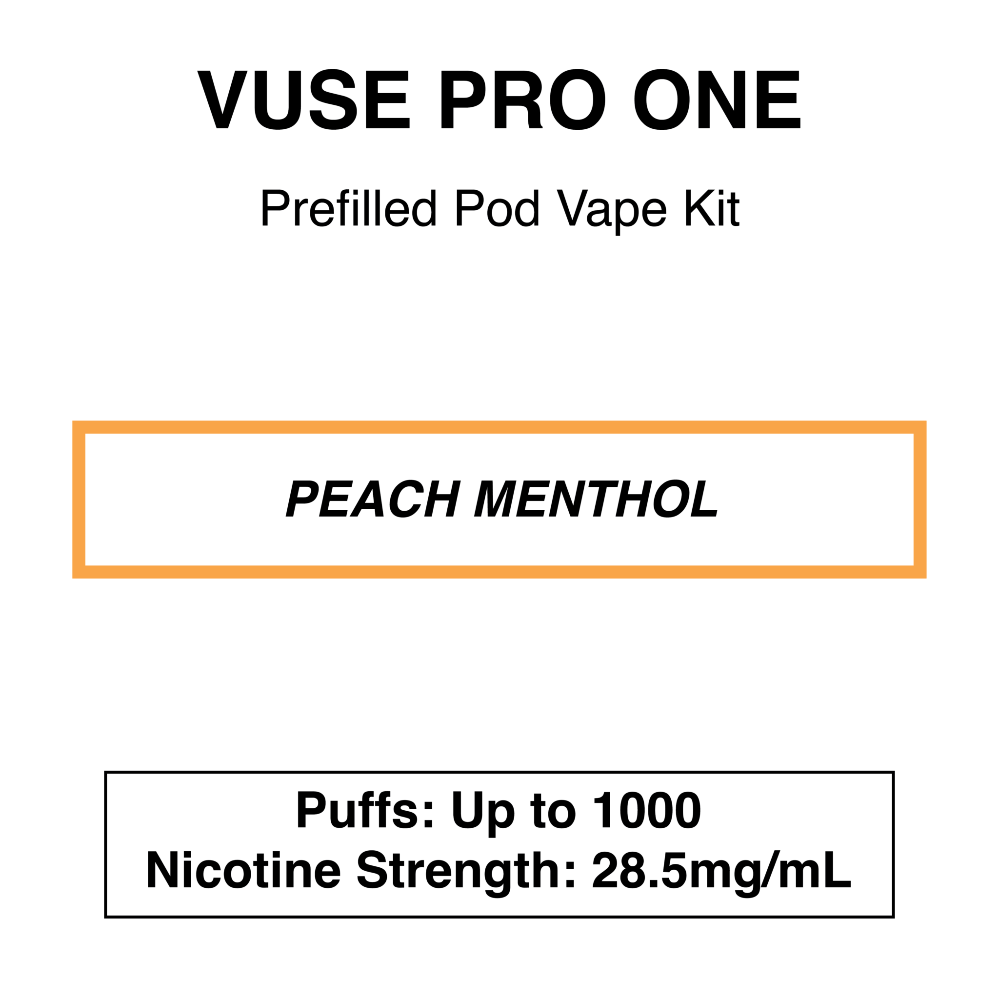 Vuse - Pro One - Vape Kit (1 battery + 1 pod) - Vapeys NZ - Fast ...